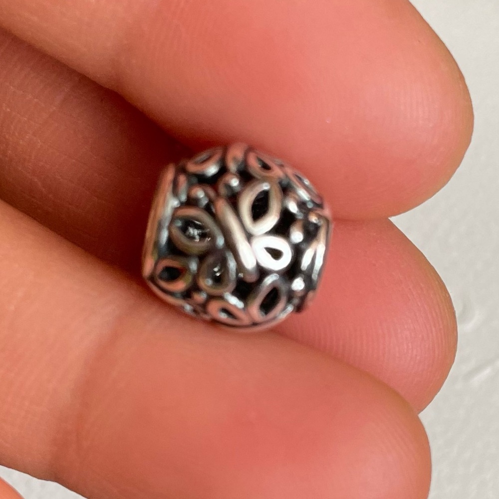 Retired Pandora Openwork Butterfly Garden Bead Charm … - Gem